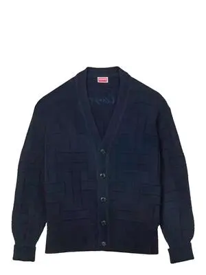 Kenzo Cotton Cardigan - Blue