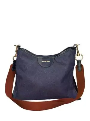 See By Chloé Denim Shoulder Bag - Blue