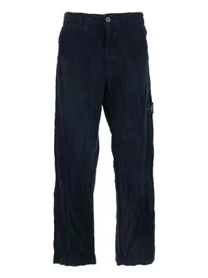 Stone Island Corduroy Trousers - Blue