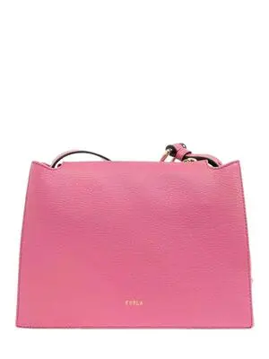 Furla Leather Crossbody Bag - Pink