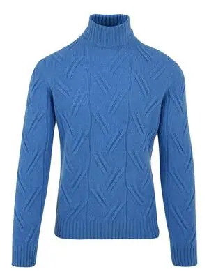 DRUMOHR Pullover Sweater - Light Blue
