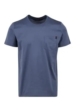 MOORER T Shirts And Polos - Blue