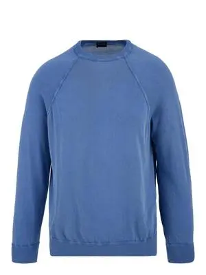 DRUMOHR Long Sleeve Sweater - Blue