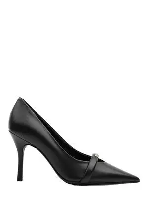 Furla Pointed Toe Heels - Black