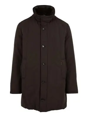 MOORER Tailored Coat - Brown