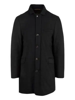 MOORER Tailored Coat - Blue