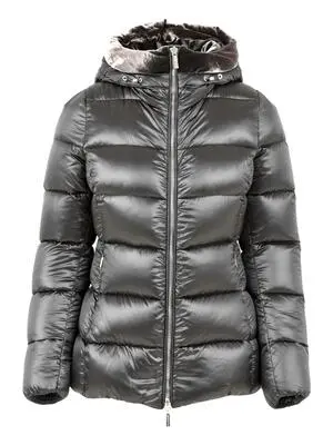 MOORER Padded Coat - Lavagna
