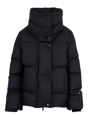 MOORER Mazi Quilted Coat - Blue
