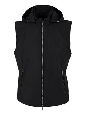 MOORER Padded Vest - Blue