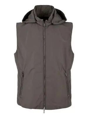 MOORER Padded Vest - Visone