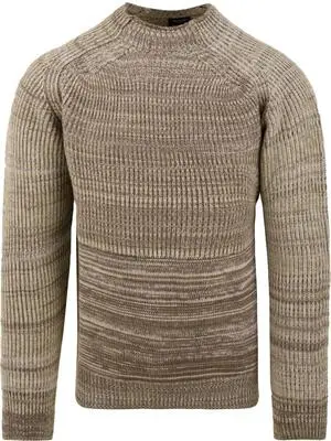 DRUMOHR Ribbed Knit Sweater - Dove Grey