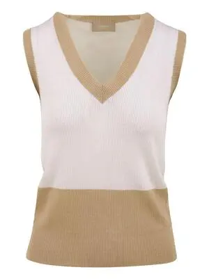 DRUMOHR Sleeveless Top - White