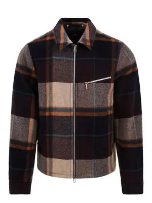 Paul Smith Plaid Jacket - Parchment