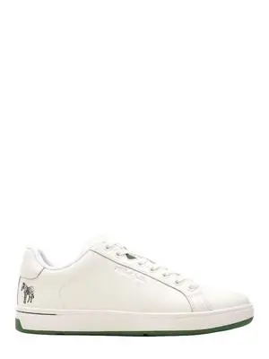 Paul Smith Lace-Up Sneakers White/green/sole