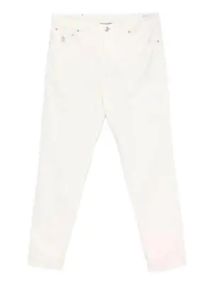 Brunello Cucinelli Straight-leg Trousers - White