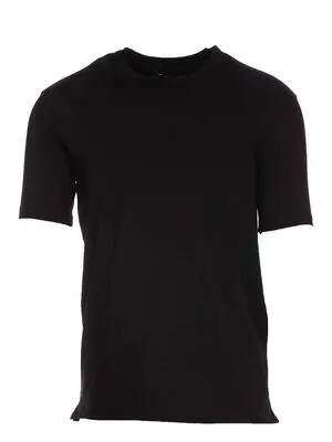 HOSIO Short-sleeve Crew-neck T-shirt - Black