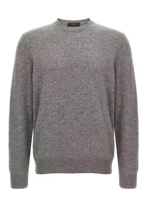 ZANONE Wool Crew Neck Sweater - Grey