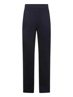 Giorgio Armani Elastic-waistband Trousers - Blue