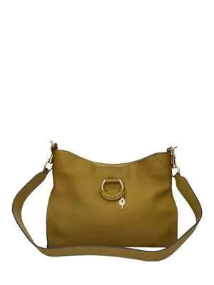 See By Chloé Joan Ring-detail Leather Shoulder Bag - Green