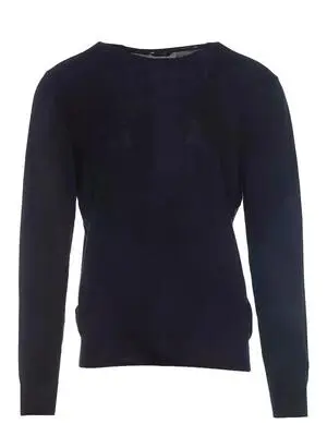 HOSIO Long-sleeve Sweater - Blue