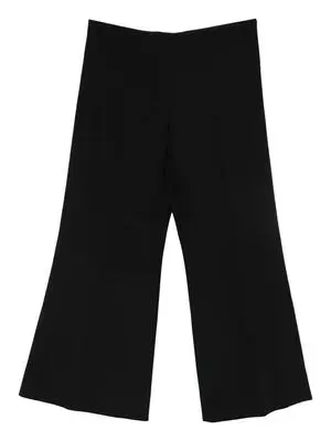 Khaite Silk Trousers - Black
