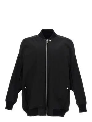 Rick Owens Jumbo Peter Flight Jacket - Black