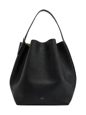 TOTÊME Grained Leather Tote Bag