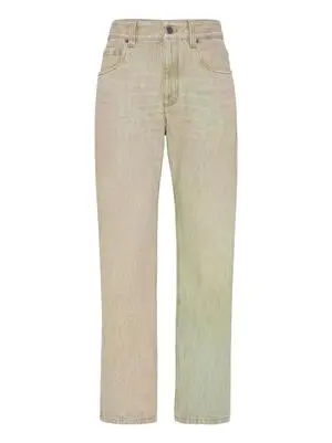 Brunello Cucinelli Cotton Jeans - Neutrals