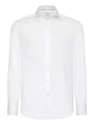 Brunello Cucinelli Cotton Shirt - White