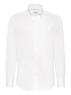 Brunello Cucinelli Cotton Shirt - White