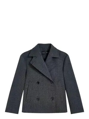 Proenza Schouler Nola Double-breasted Blazer - Grey