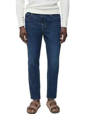 Mango Ben Tapered Jeans - Dark Blue