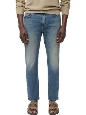 Mango Ben Tapered Jeans - Medium Vintage Blue