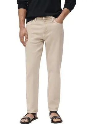 Mango Ben Tapered Jeans - Sand