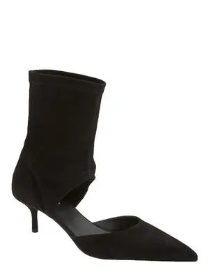Alaïa Pointed Toe Bootie - Noir