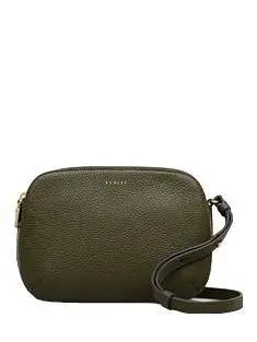 RADLEY Dukes Place Medium Ziptop Crossbody Bag Pine Needle
