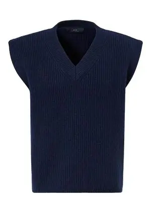 Arch4 Mr. Southbank Cashmere Sweater Vest - Blue