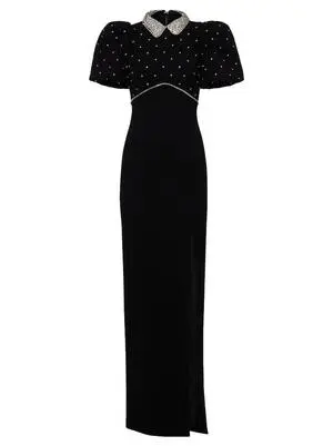 Rebecca Vallance Amery Embellished Gown - Black