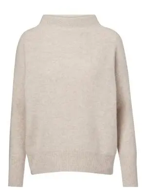 Vince Cashmere Mockneck Sweater - Beige