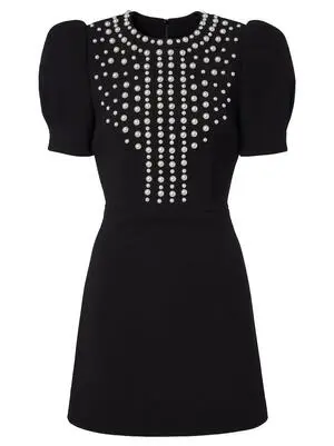 Rebecca Vallance Embellished Mini Dress - Black