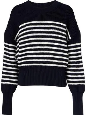 ALTUZARRA Tanessa Striped Cotton Sweater