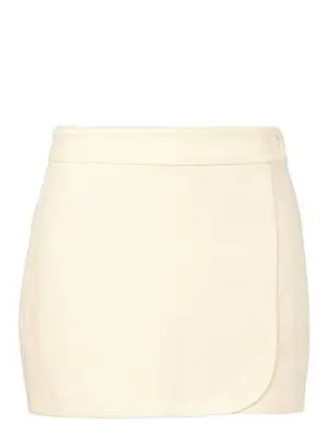 Sir The Label Jerry Linen Wrap Skirt - White