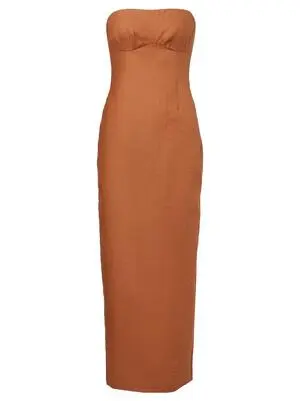 SIR. Evalita Linen Maxi Dress