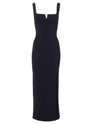Galvan Freya Maxi Dress - Black