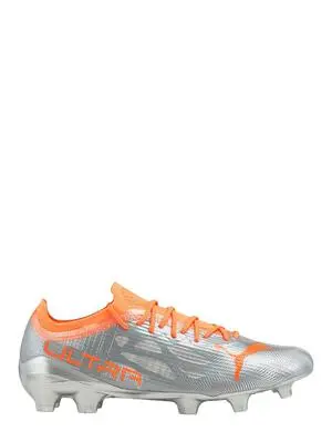 PUMA Ultra 1.4 Fg/ag Sneakers - Diamond Silver/neon Citrus