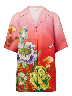 ALEMAIS Alémais Inez Floral Linen Shirt - Multicoloured
