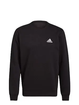 Adidas Essentials Fleece Sweatshirt - Black/white