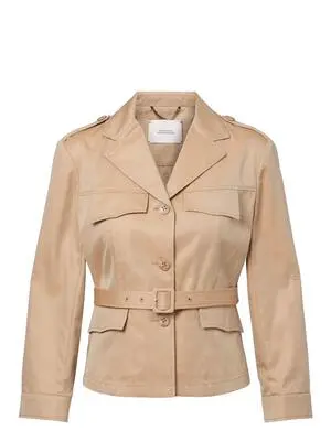 DOROTHEE SCHUMACHER Luxury Layer Cotton Trench Coat