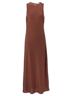 Asceno Valencia Maxi Dress - Brown