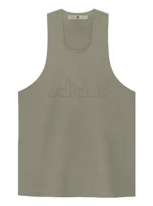 Adidas Fear Of God X Athletics Crew Neck Tank Top - Clay